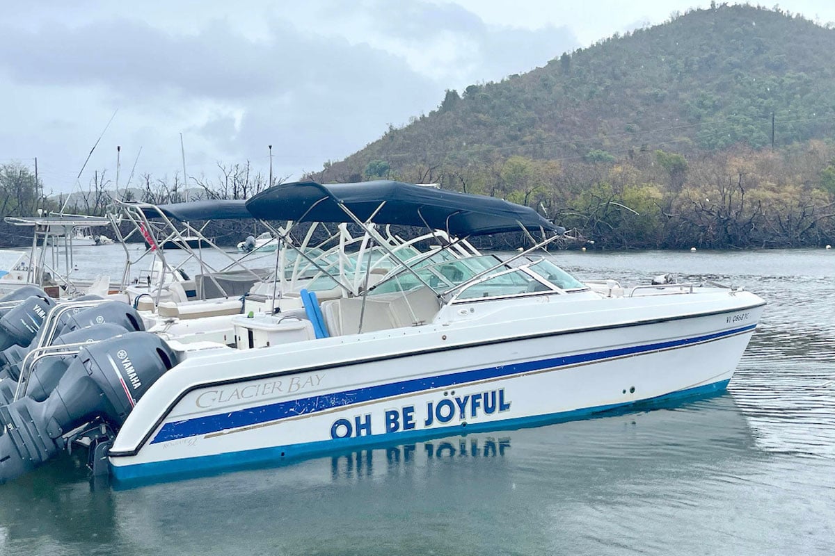 Oh Be Joyful – Commercial Vessel Licensing Authority Virgin Islands